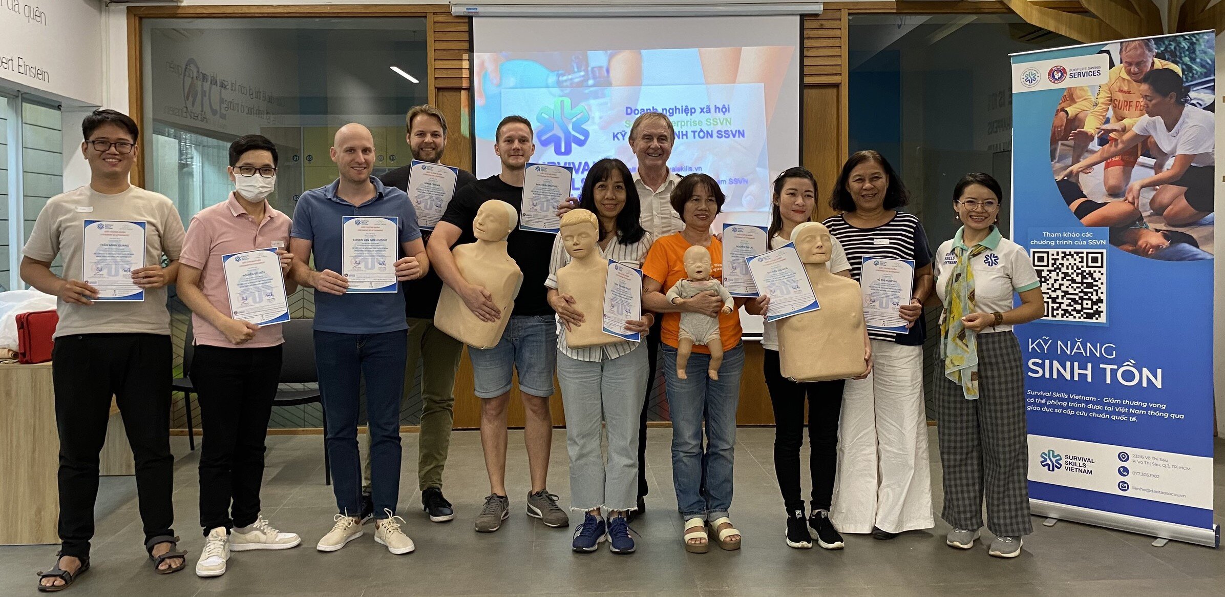 Khóa học Sơ cấp cứu Cơ bản Cấp độ 1 – SSVN E-learning