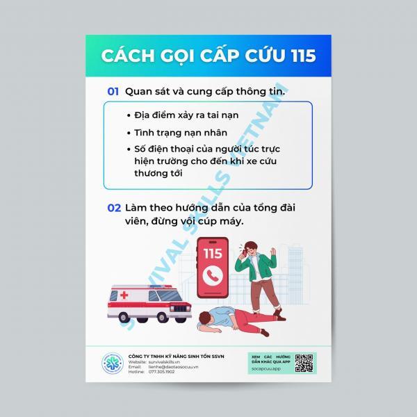 First Aid Instructions Poster – SSVN E-learning